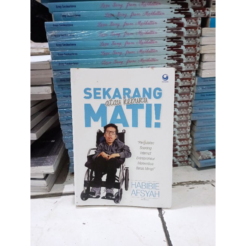 Jual BUKU PENGEMBANGAN DIRI // BUKU MOTIVASI // BUKU INSPIRASI // BUKU SEKARANG ATAU KEBURU MATI ...