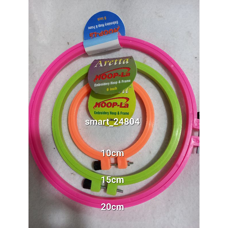 Jual PEMIDANGAN PLASTIK ARETTA RING SULAM HOOP PLASTIC RAM ALAT ...