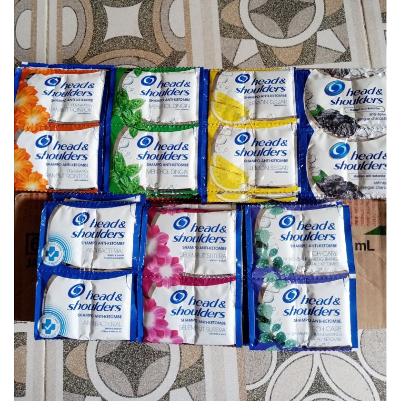 Jual Head & Shoulders Shampo Sachet (1 Renteng) | Shopee Indonesia