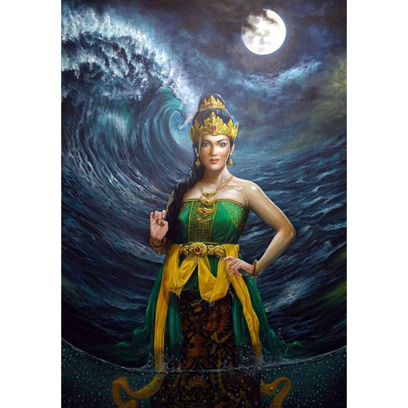 Jual Poster Cetak, NYI RORO KIDUL, Ukuran JUMBO, 100x70cm & 150x100cm ...