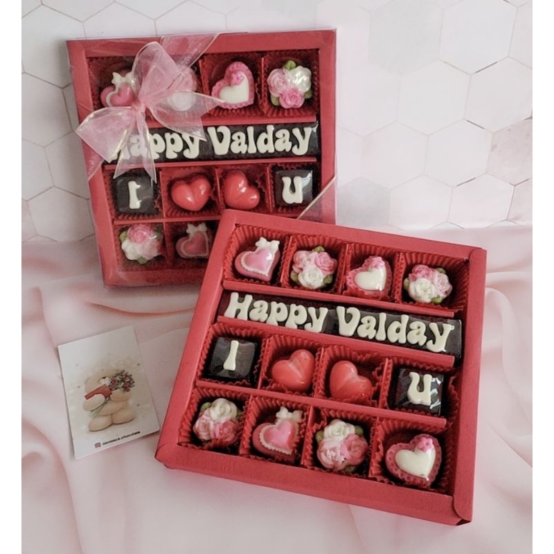 Jual .VD09 - chocolate gift S16B happy valday i love you coklat ...