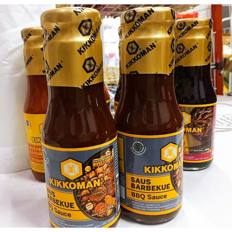 Jual KIKKOMAN Saus Barbekue BBQ Sauce Khas Jepang Halal - 300 gr ...