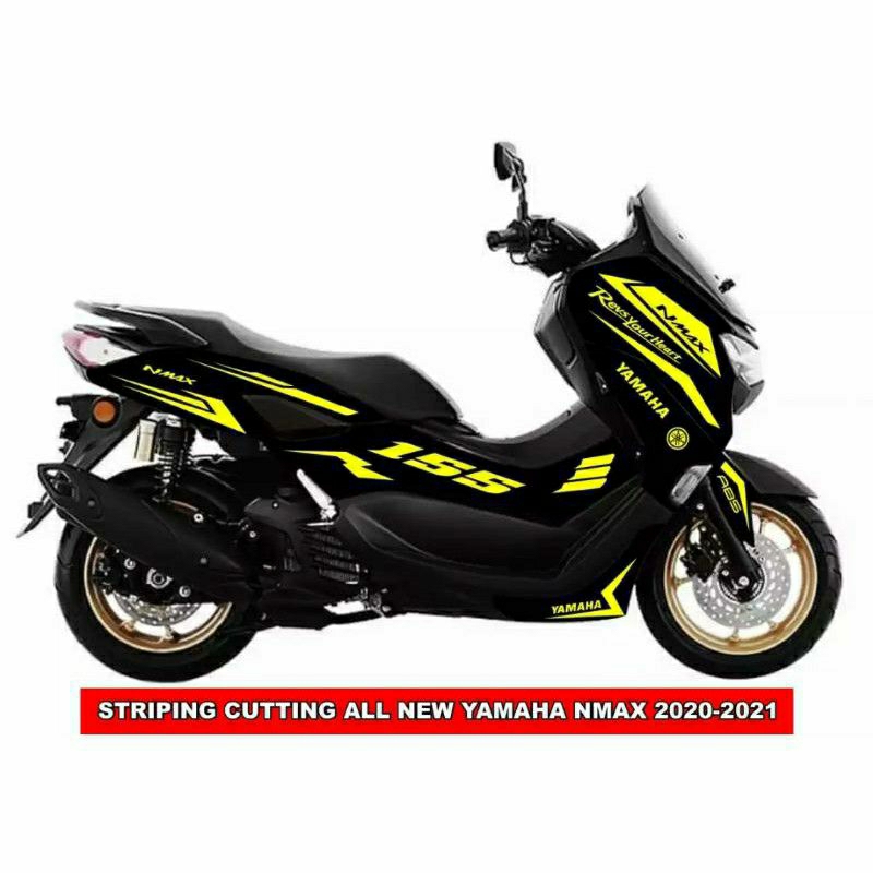 Jual STIKER CUTTING NMAX ALL NEW 2020/2023 GEN 3 STIKER NMAX TERBARU ...