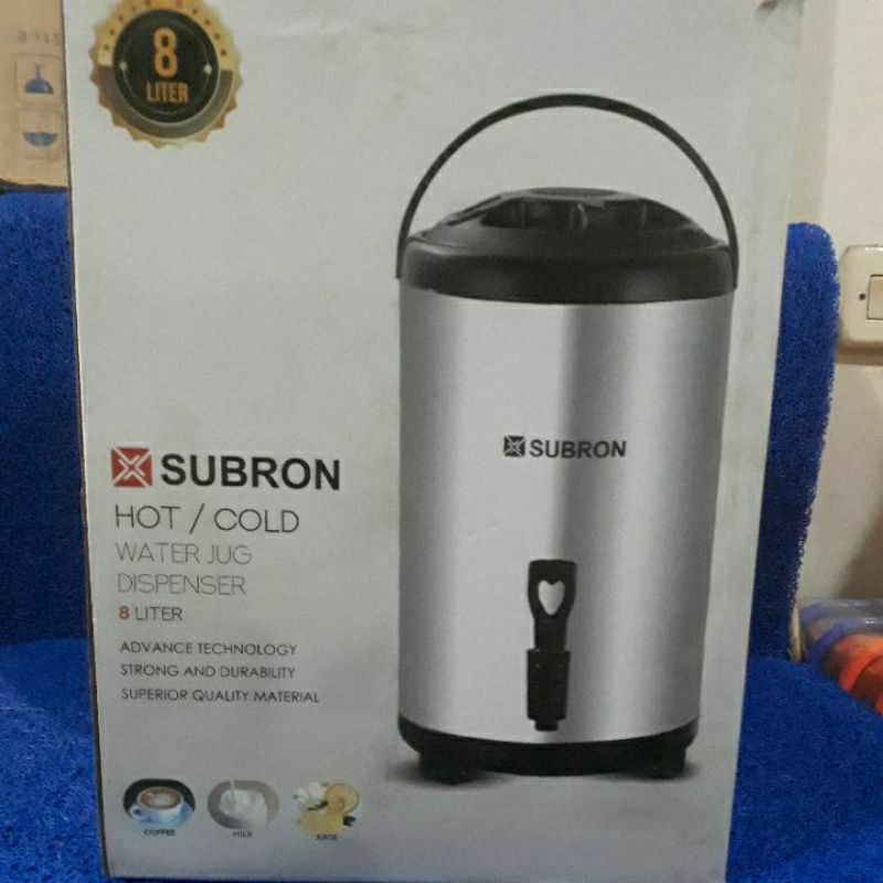Jual Water Jug Dispenser 8 liter Subron bisa Panas dan Dingin | Shopee ...