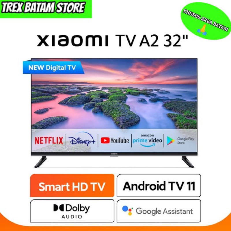 Jual XIAOMI MI TV A2 32 INCH REDMI TV DIGITAL ANDROID TV [ BATAM ...