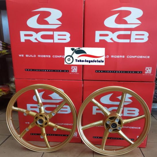 Jual Velg RCB Sonic SP522 160-160 Gold Palang 6 ORIGINAL | Shopee Indonesia