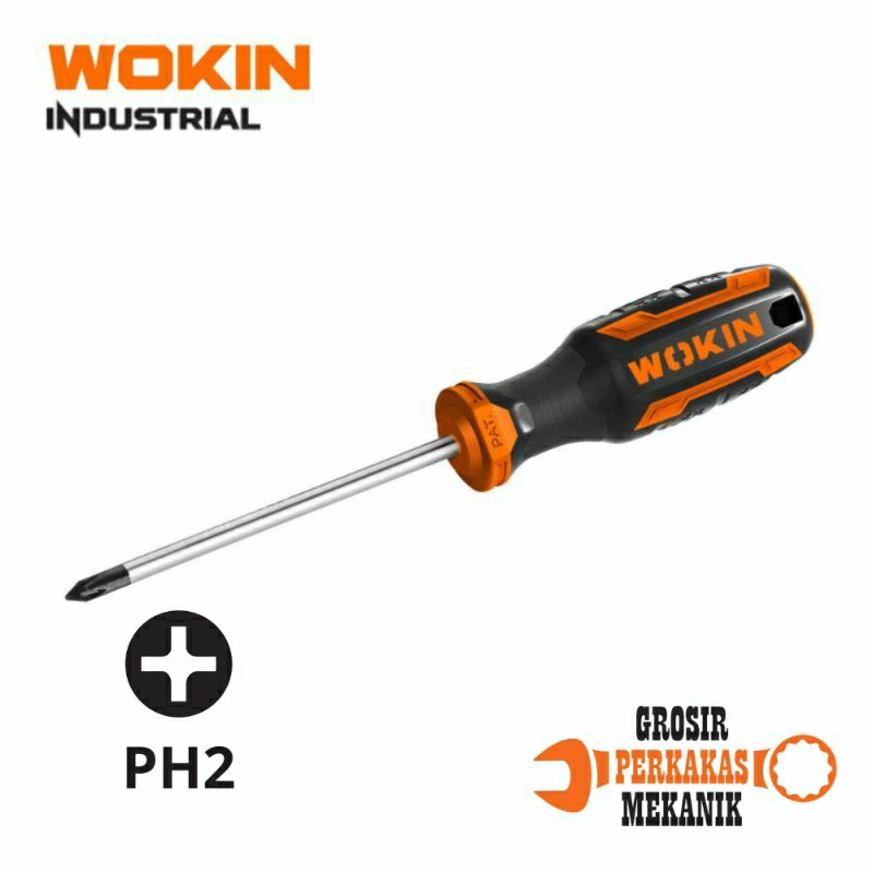 Jual Obeng Plus PH2 WOKIN Panjang 150/300mm Phillips Screw Driver ...