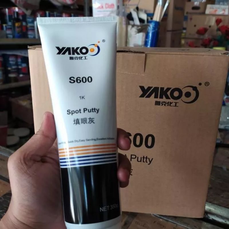 Jual Spot Putty YAKOO by Tanuri S600 Dempul odol halus body mobil 350 ...