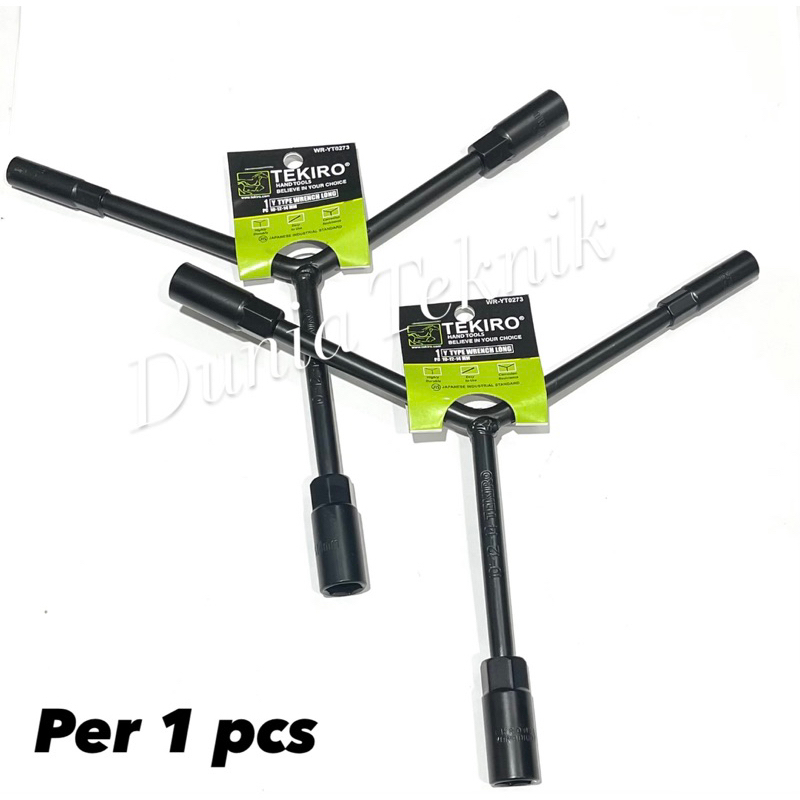 Jual TEKIRO Kunci Sok Y Panjang 10 x 12 x 14 mm Y Type Wrench Long ...