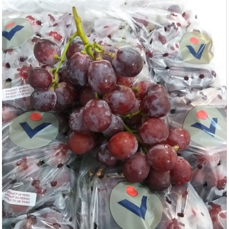 Jual BUAH ANGGUR MERAH JUMBO ORIGIN PERU 3KG | Shopee Indonesia