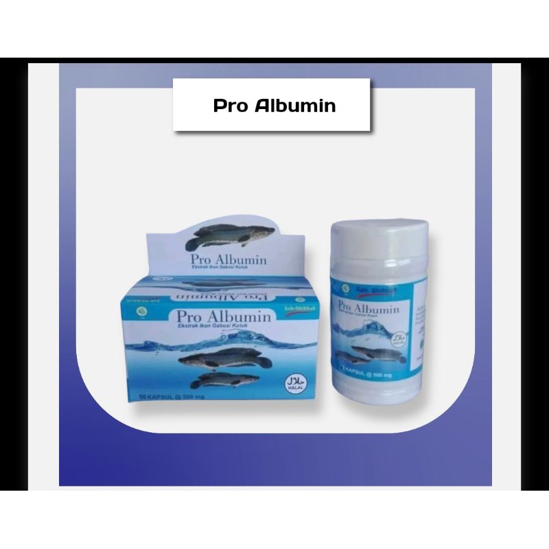 Jual Pro Albumin Ekstrak Kapsul Ikan Gabus 50 Kapsul | Shopee Indonesia Jual Pro Albumin Ekstrak Kapsul Ikan Gabus 50 Kapsul | Shopee Indonesia