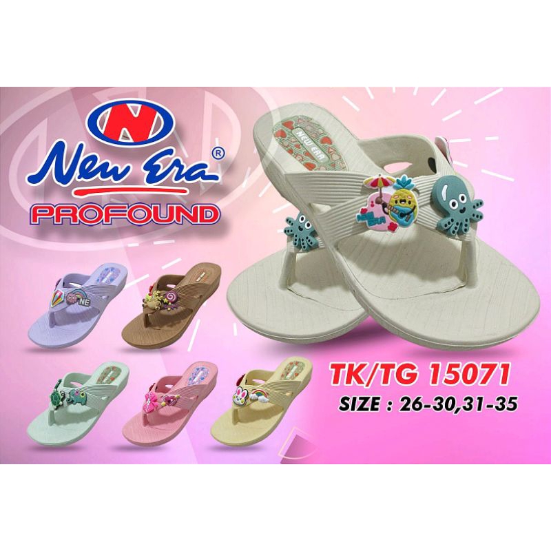 Jual Sandal japit Anak karet pilon New Era TK E 15071 100% ORIGINAL BY ...