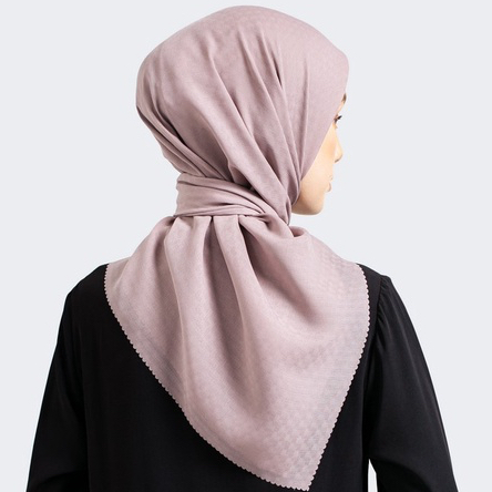 Jual Hanna Kerudung Segi Empat Hijab Square Polycotton Voal Laser Cut Polos Poline 301222 ...