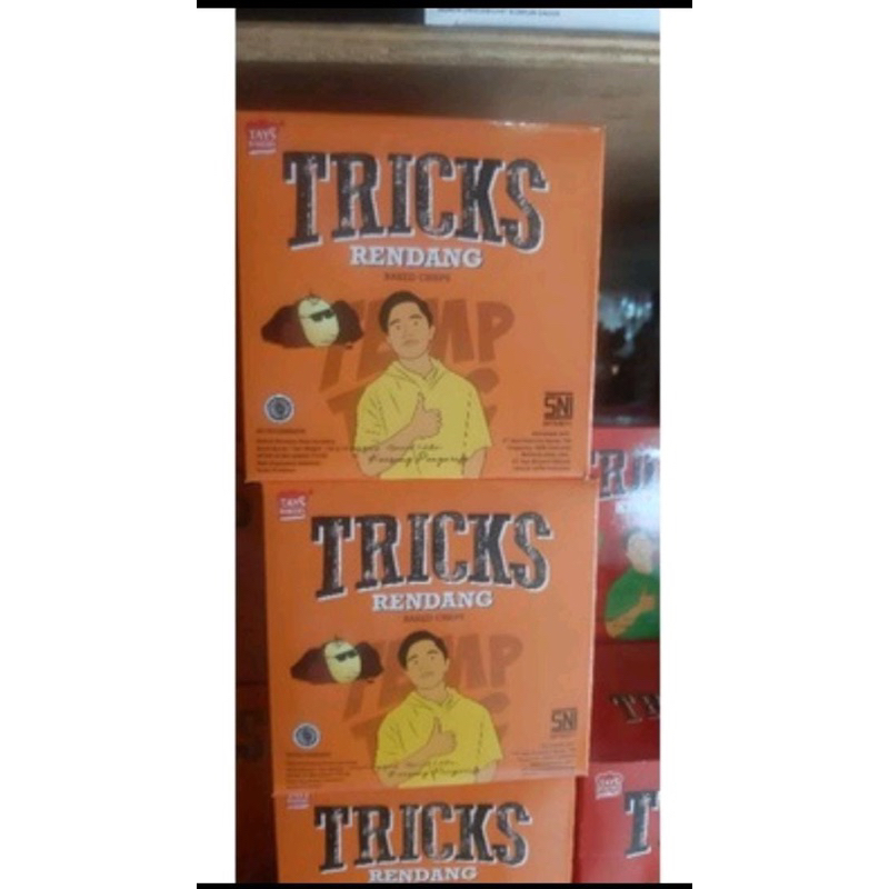 Jual TRICKS BISCUIT KENTANG BAKED CRISPY CHIPS 10 PC X 15GR | Shopee ...