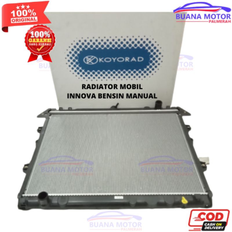 Jual Radiator Mobil Innova/Fortuner Bensin Manual Matic Koyorad Jepang ...