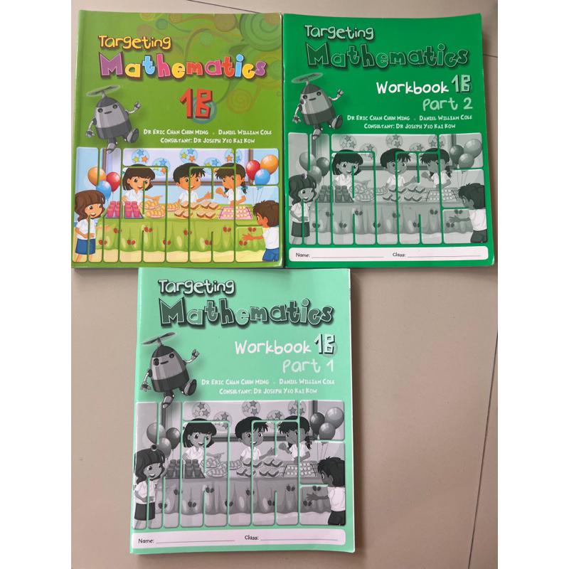 Jual Targeting Mathematics 1B, 1B Workbook (Part 1 and 2) | Shopee ...