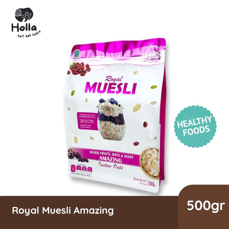 Jual Buy 1 Get 1 - Royal Muesli 500gr - Varian Original dan Amazing ...