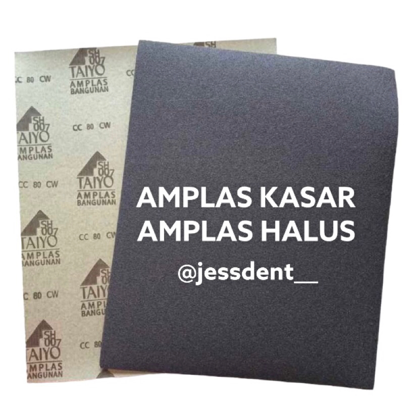 Jual AMPLAS KASAR AMPLAS HALUS DENTAL UNTUK ASAH GIGI PROSTO | Shopee ...