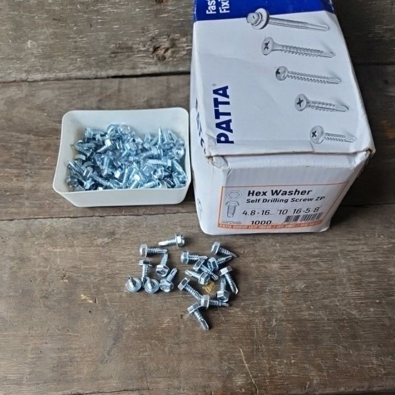 Jual baut taso 10x16 patta 100pcs.baut kerangka baja merk patta ...