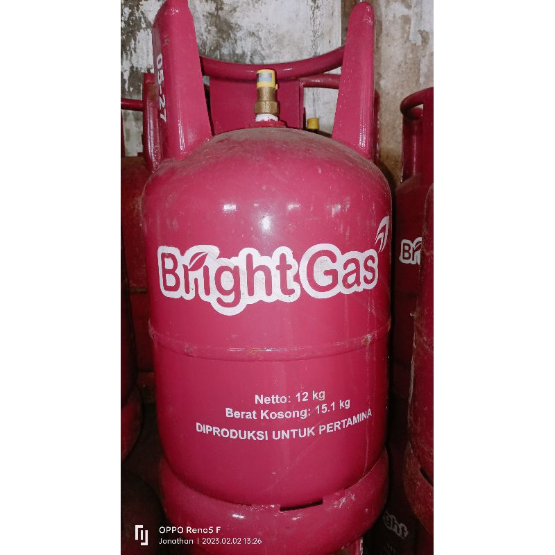 Jual LPG brightgas isi 12kg | Shopee Indonesia