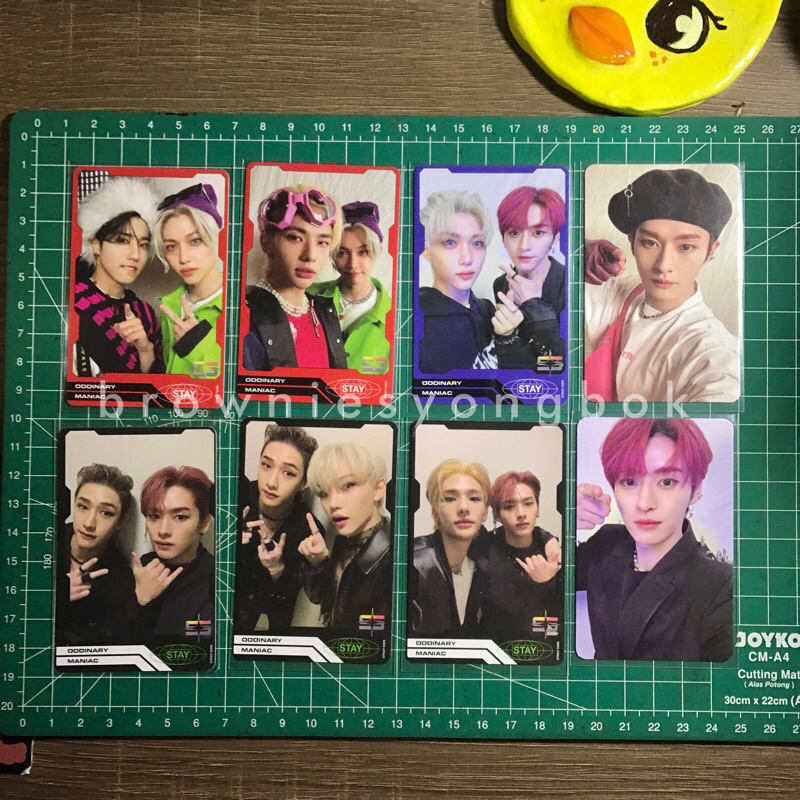 Jual Photocard PC Stray Kids SKZ Album ODDINARY Scanning Mask Off Frankenstein TC Trading Card ...