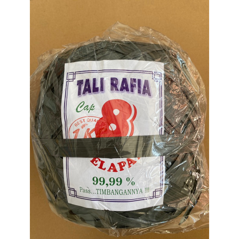 Jual Tali Rafia Hitam Besar 1Kg | Shopee Indonesia