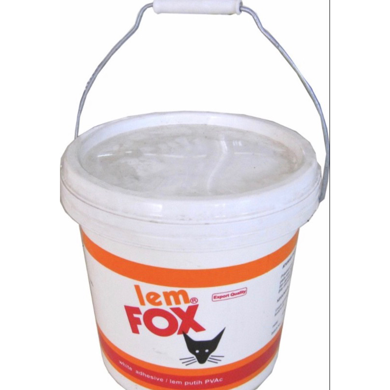 Jual Lem Putih Kayu FOX Ember 10 KG | Shopee Indonesia
