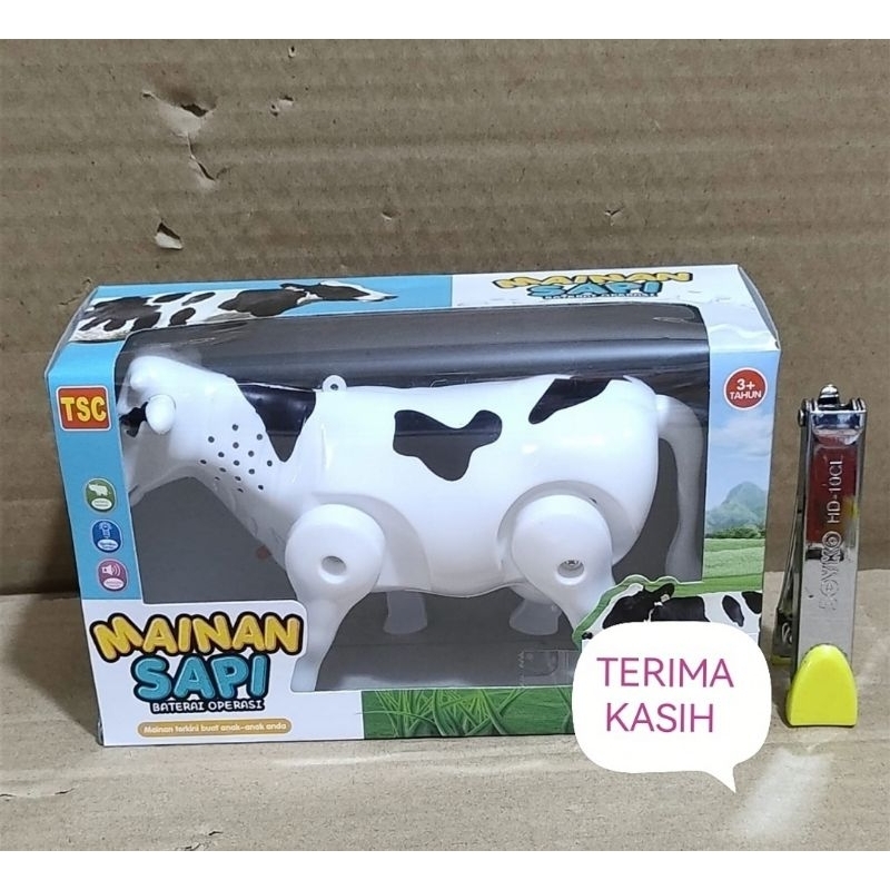 Jual MAINAN SAPI BERJALAN BUNYI MATA LAMPU | Shopee Indonesia
