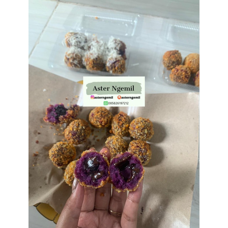 Jual frozen ubi ungu lumer coklat | Shopee Indonesia