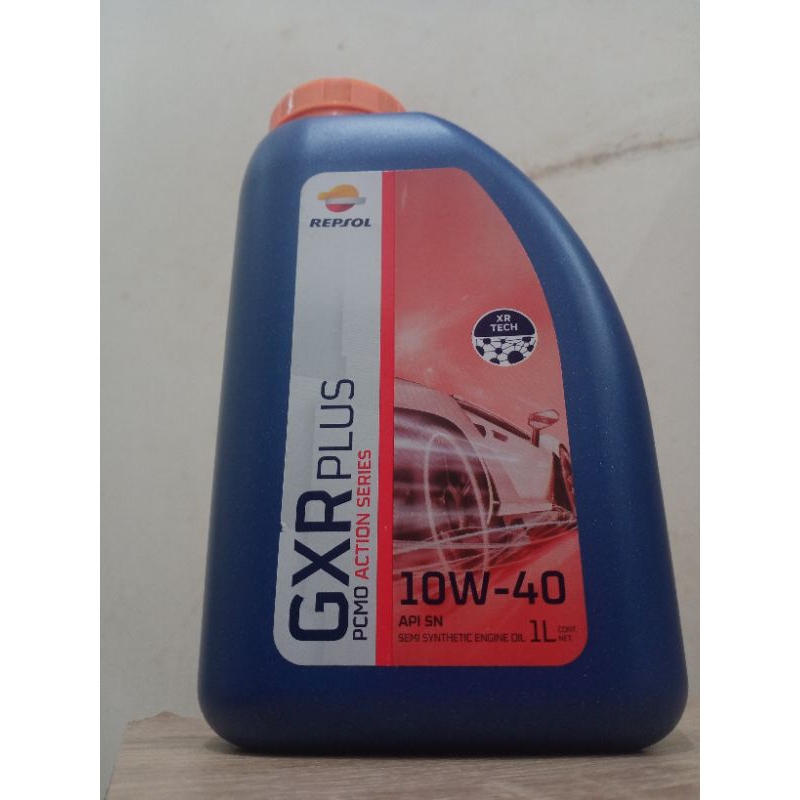 Jual OLI MESIN MOBIL REPSOL GXR PLUS 10W-40 API SN SEMI SYNTHETIC 1L ...