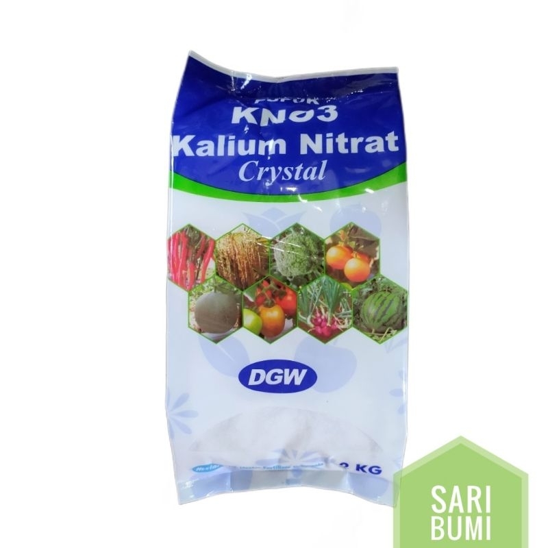 Jual Pupuk KNO3 Kalium Nitrat Crystal DGW (2kg) | Shopee Indonesia