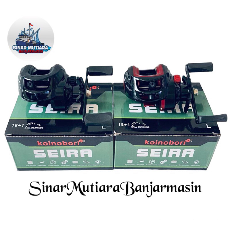 Jual Reel Bc Murah | koinobori seira 18+1BB (handle kiri) | Shopee Indonesia