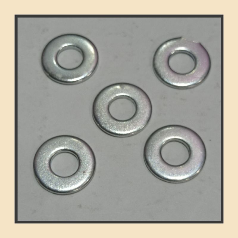 Jual Ring Plat M5 Putih RP M 5 GALVANIS PUTIH 100pcs | Shopee Indonesia