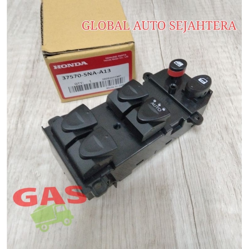 Jual MASTER POWER WINDOW KANAN HONDA HONDA CIVIC SAKLAR POWER WINDOW RH ...