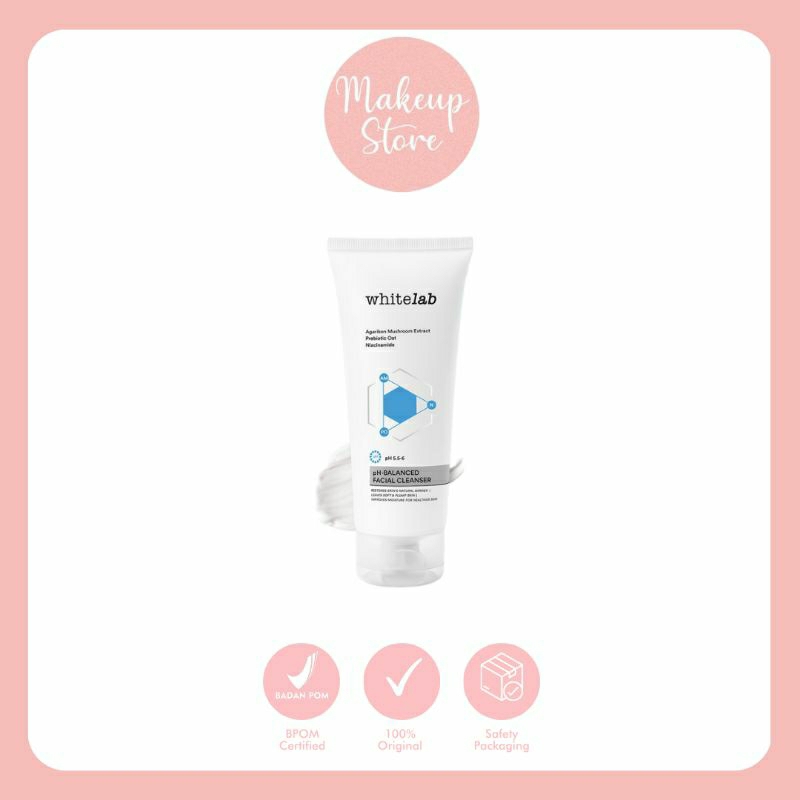 Jual WHITELAB pH-Balanced Facial Cleanser - Sabun Cuci Muka pH Seimbang ...