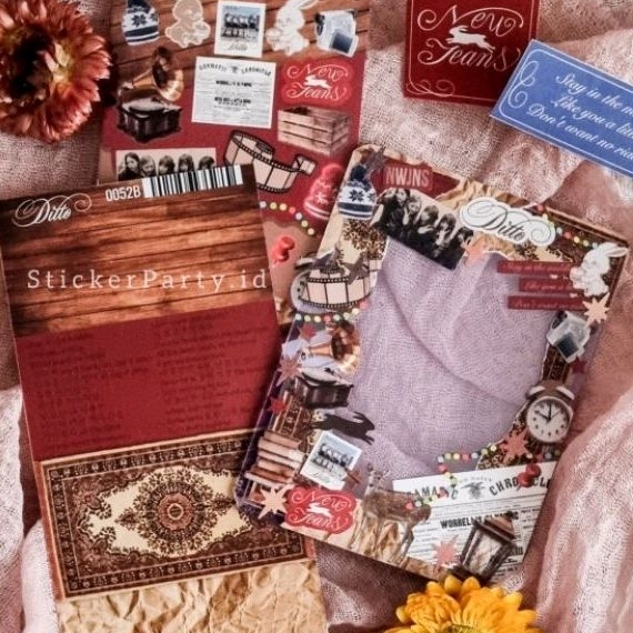 Jual [Sticker Party] Ditto New Jeans Inspired Deco Sticker Kpop ...