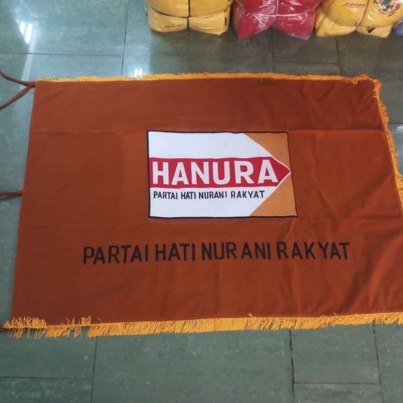 Jual bendera pataka partai hanura | Shopee Indonesia