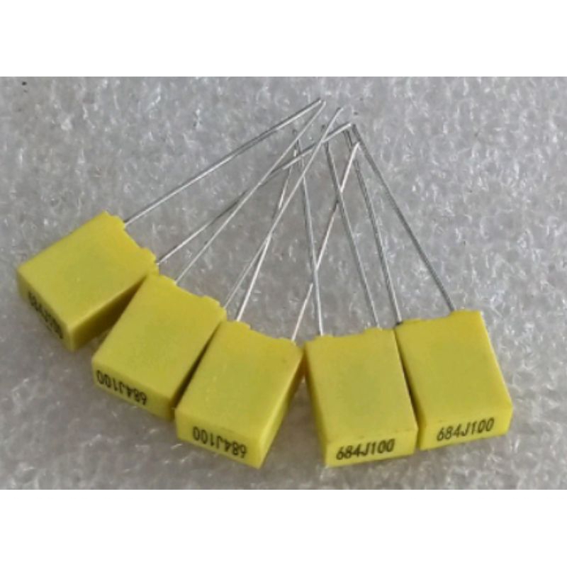 Jual capasitor 684j/100V 680nf/100V | Shopee Indonesia