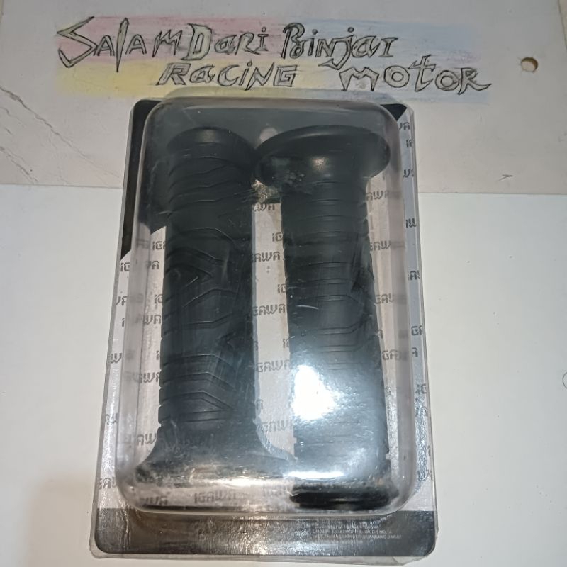 Jual HANDGRIP STANG GRIP STANG MOTOR CORAK HITAM LEMBUT SUPRA REVO BEAT ...