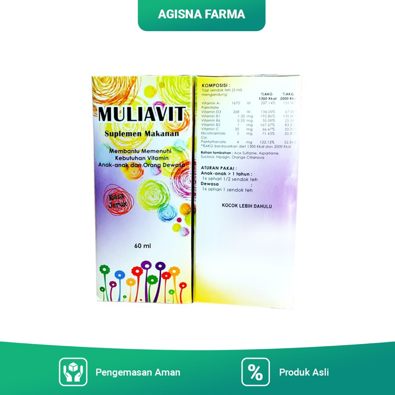 Jual Muliavit syrup 60ml | Shopee Indonesia