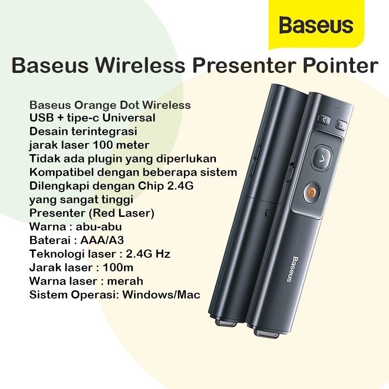 Jual Baseus Pointer Laser persentase | Shopee Indonesia