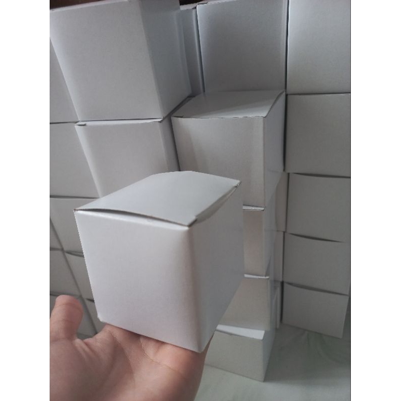 Jual Dus Box Kotak Mug | Box Lilin Standar Duplex Putih 400gsm | Shopee ...