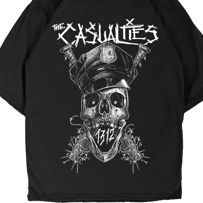 Jual Kaos THE CASUALTIES - 1312 Tshirt metal baju PUNK Premium pria ...