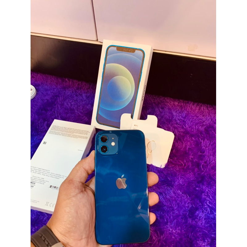Jual iphone 12 128GB iboxx biru | Shopee Indonesia