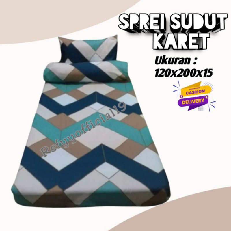 Jual Sprei sudut karet terbaru no 3 uk 120x200x15 | Shopee Indonesia