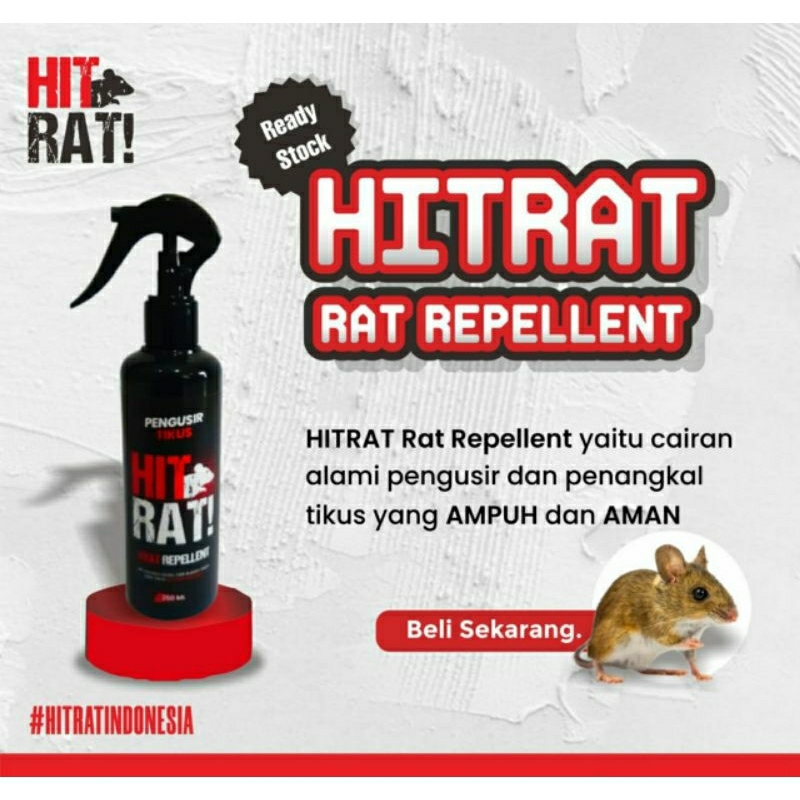 Jual HIT RAT! Rat Repellent Pengusir Tikus Ampuh Cairan Anti Tikus ...