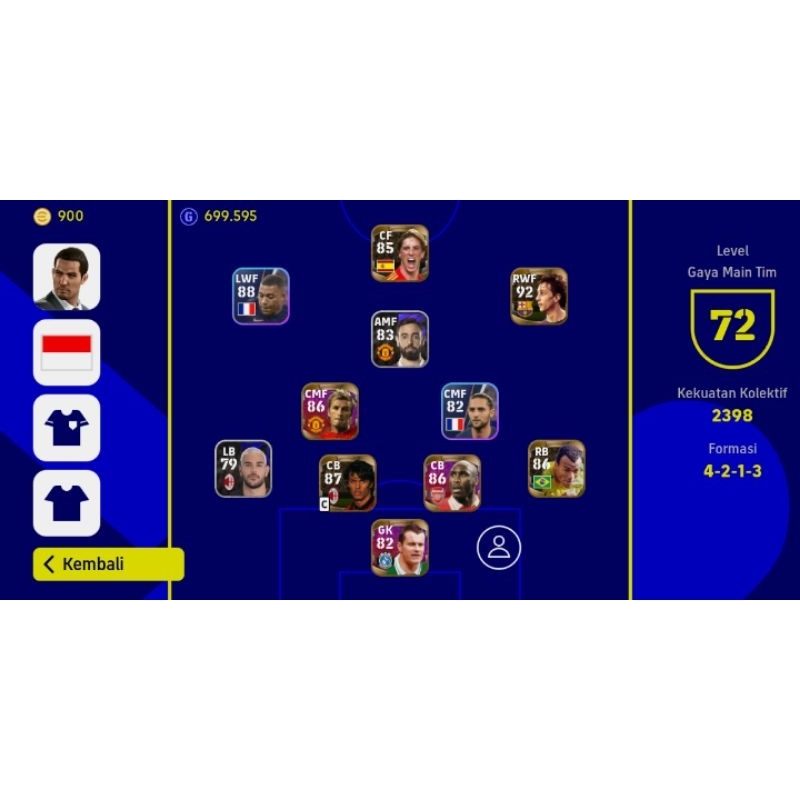 Jual Efootball Pes Mobile Poster Iconic Campbell | Shopee Indonesia