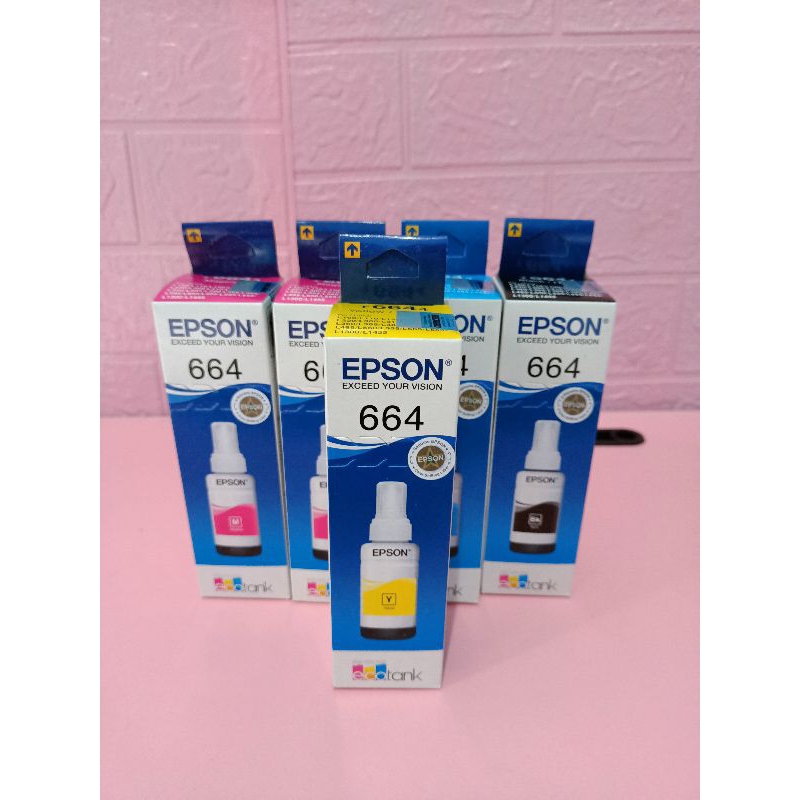 Jual Tinta Epson 664 Yellow/Kuning | Shopee Indonesia