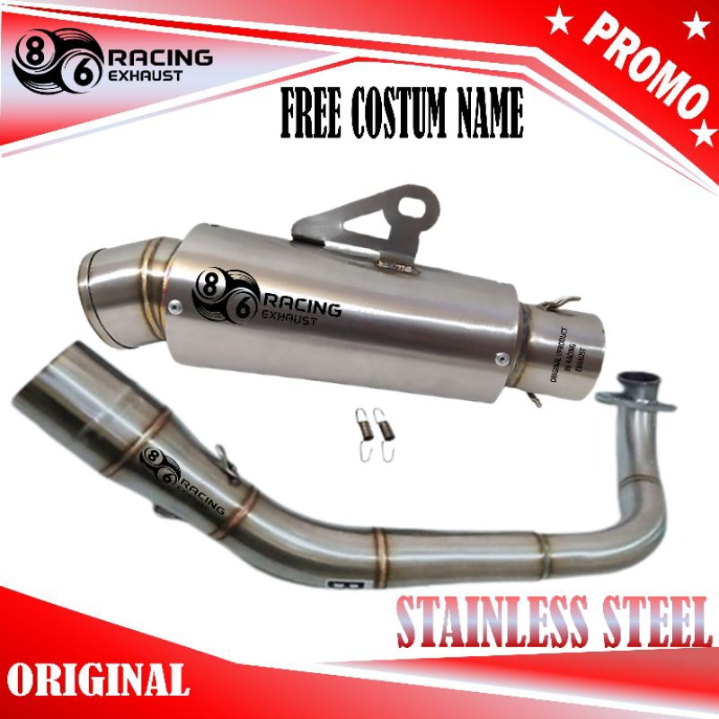Jual knalpot racing matic nmax aerox lexy beat mio vario adv full ...