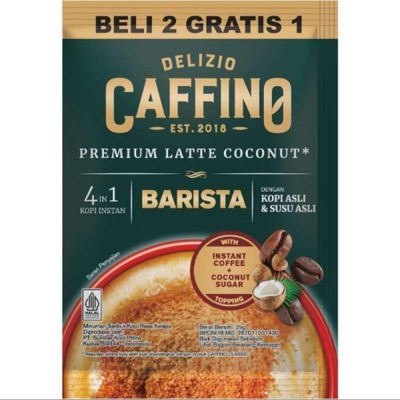 Jual CAFFINO BARISTA PREMIUM LATTE COCONUT [1rtg 15sachets@25gr ...